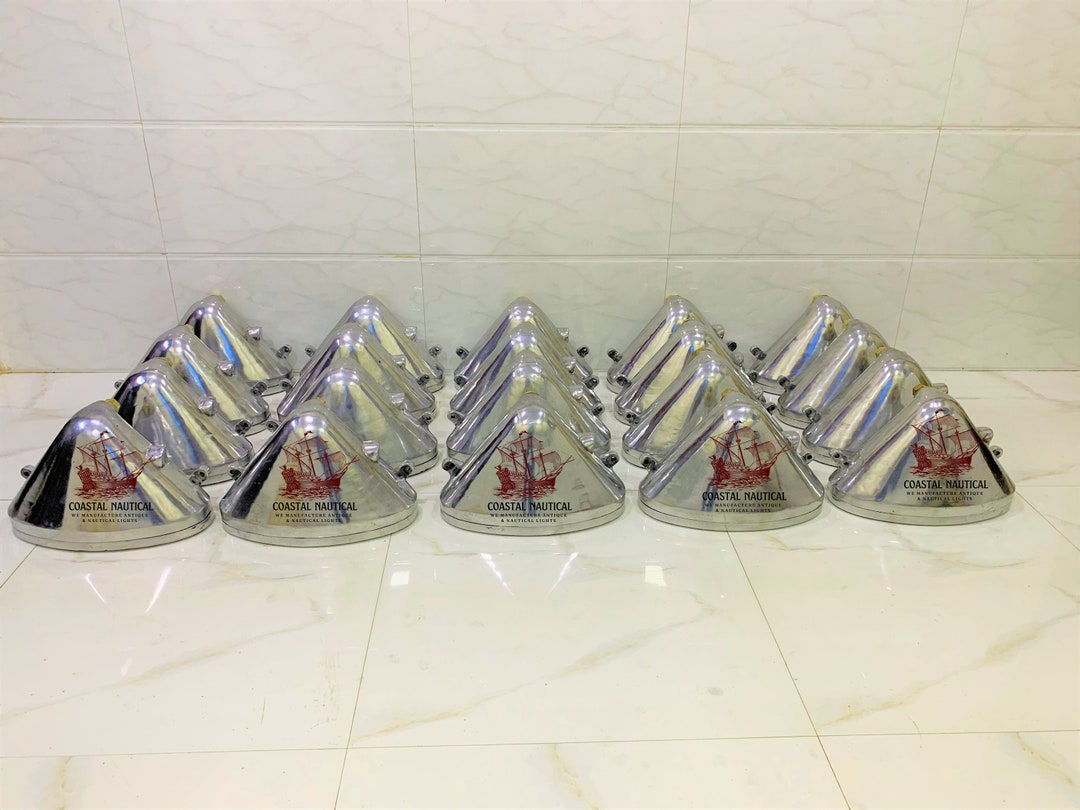 Triangle Aluminum Bulkhead Light: Indoor/outdoor Wall Sconce 20 Pcs - Etsy