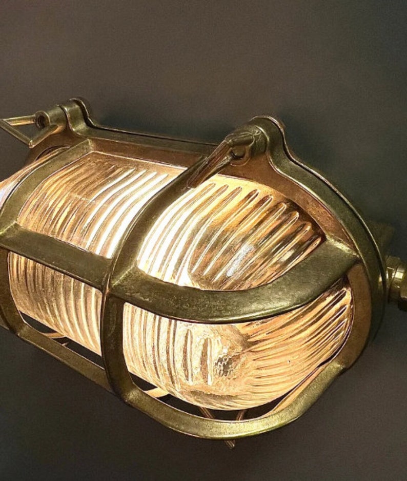 Nautical Ship Wall and Ceiling Passageway Bulkhead Light for - Etsy