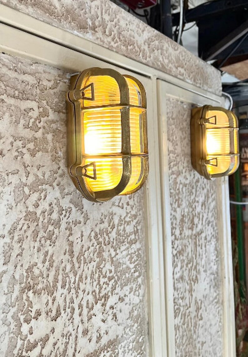 Nautical Ship Wall and Ceiling Passageway Bulkhead Light for Home and ...