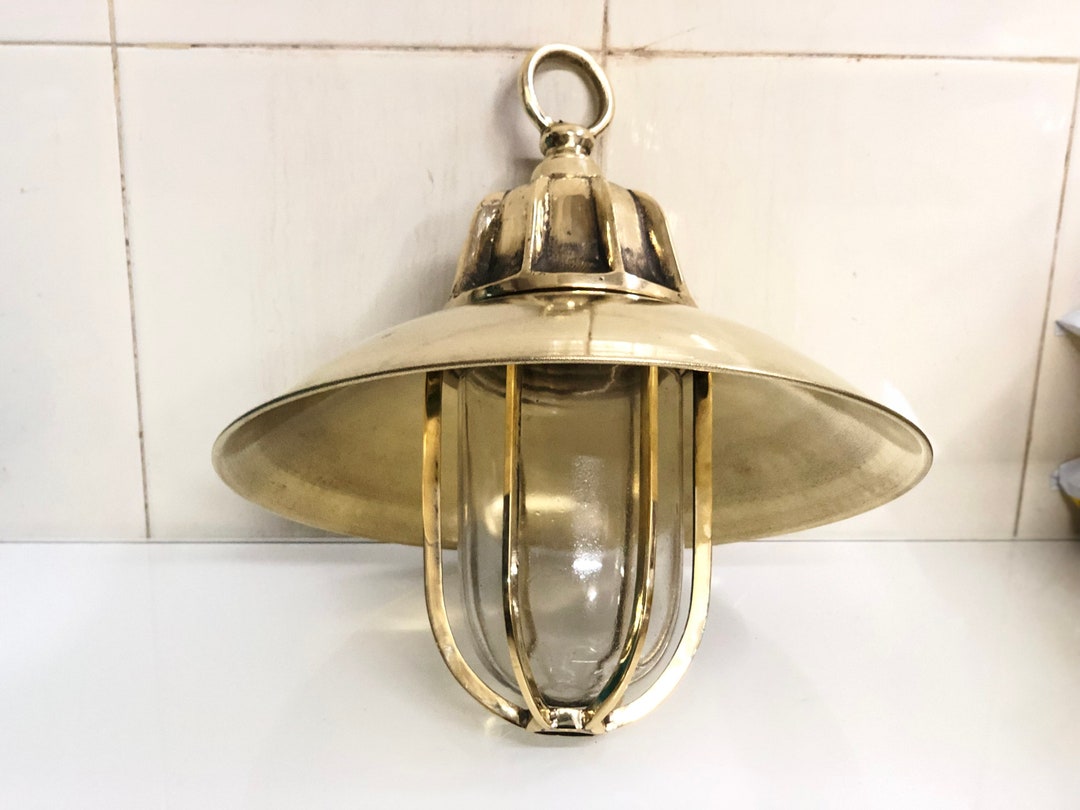 Nautical Marine New Solid Brass Passageway Bulkhead Pendant Ship Cargo ...