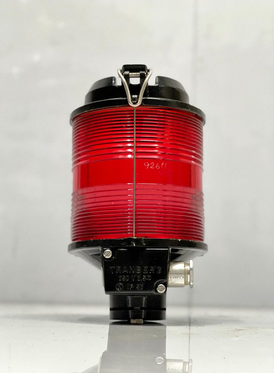 Tranberg Serie Maritime Industrial Electric Lamp – Antique Nautical Red ...