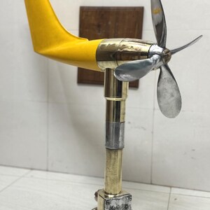 Brass & Aluminum Anemometer, Stunning Vintage Weather Instrument for ...