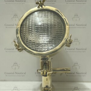 Boat Ship Reclaimed Marine Theme Decoration Antique New Brass Mini Spot ...