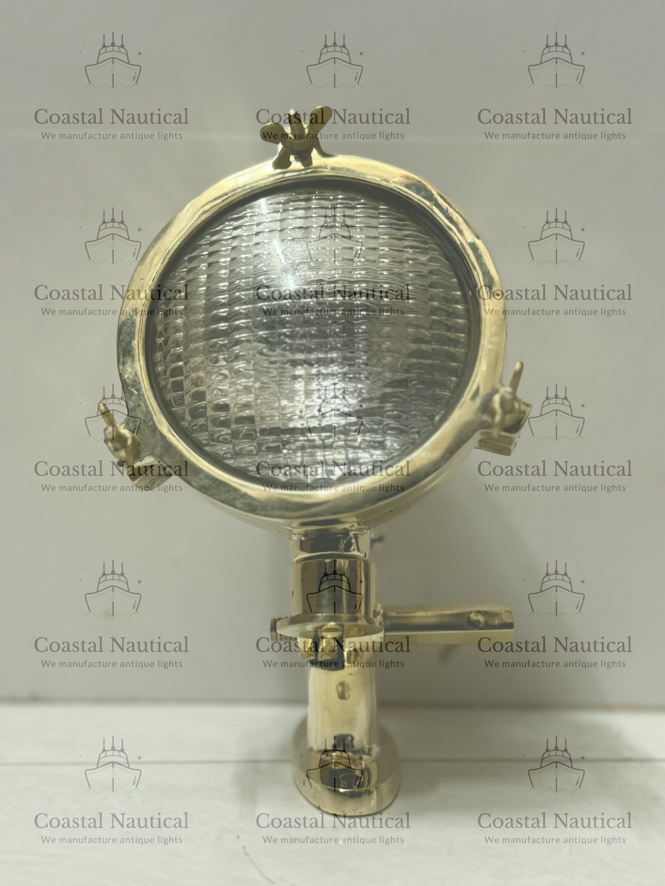 Boat Ship Reclaimed Marine Theme Decoration Antique New Brass Mini Spot ...