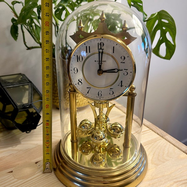 Anniversary Glass Dome Clock - Etsy
