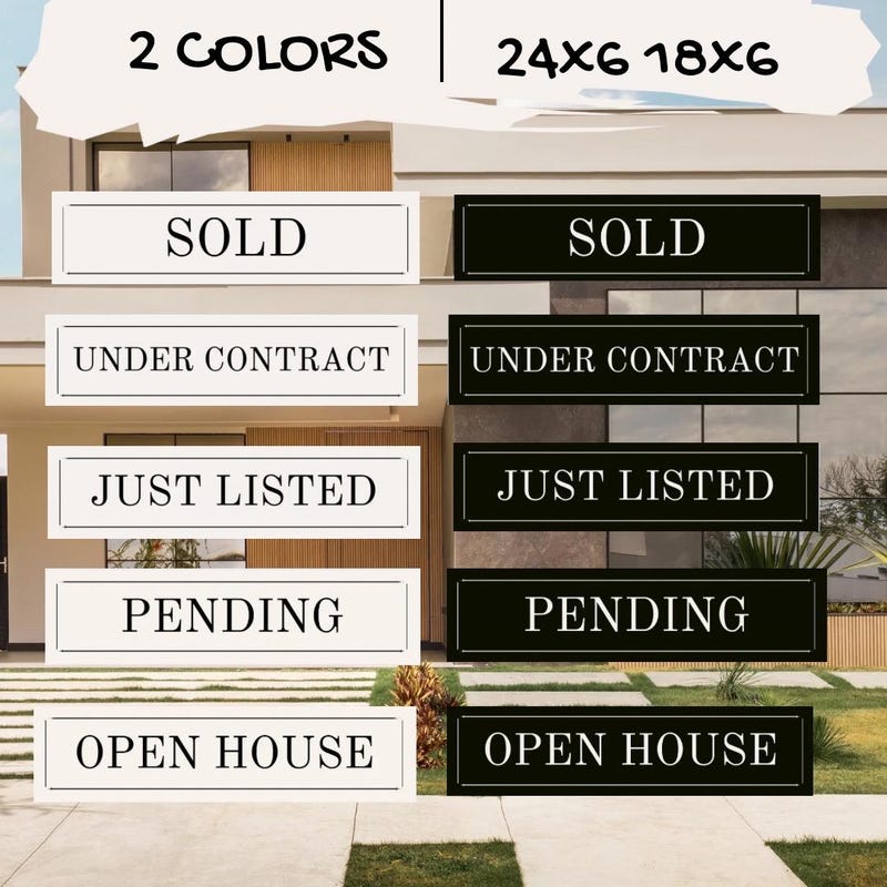 Sold Sign - Etsy