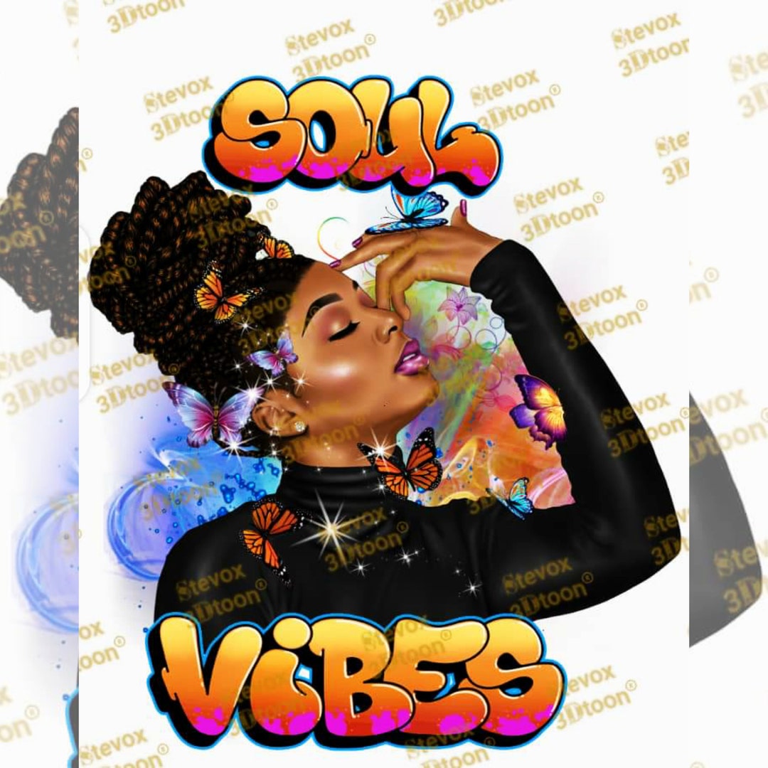 Soul Vibes Original Black Queen Magic Ebony Bra Journals Clipart HD ...