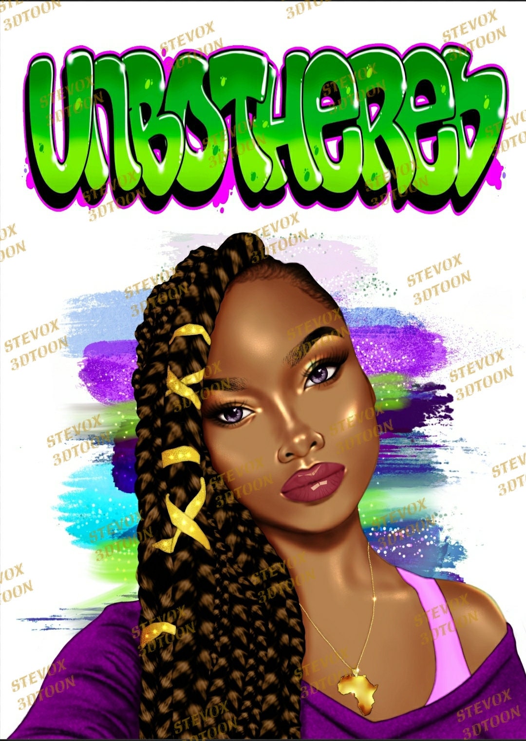 Unbothered African American Woman Png Sublimation Design, Black Woman ...
