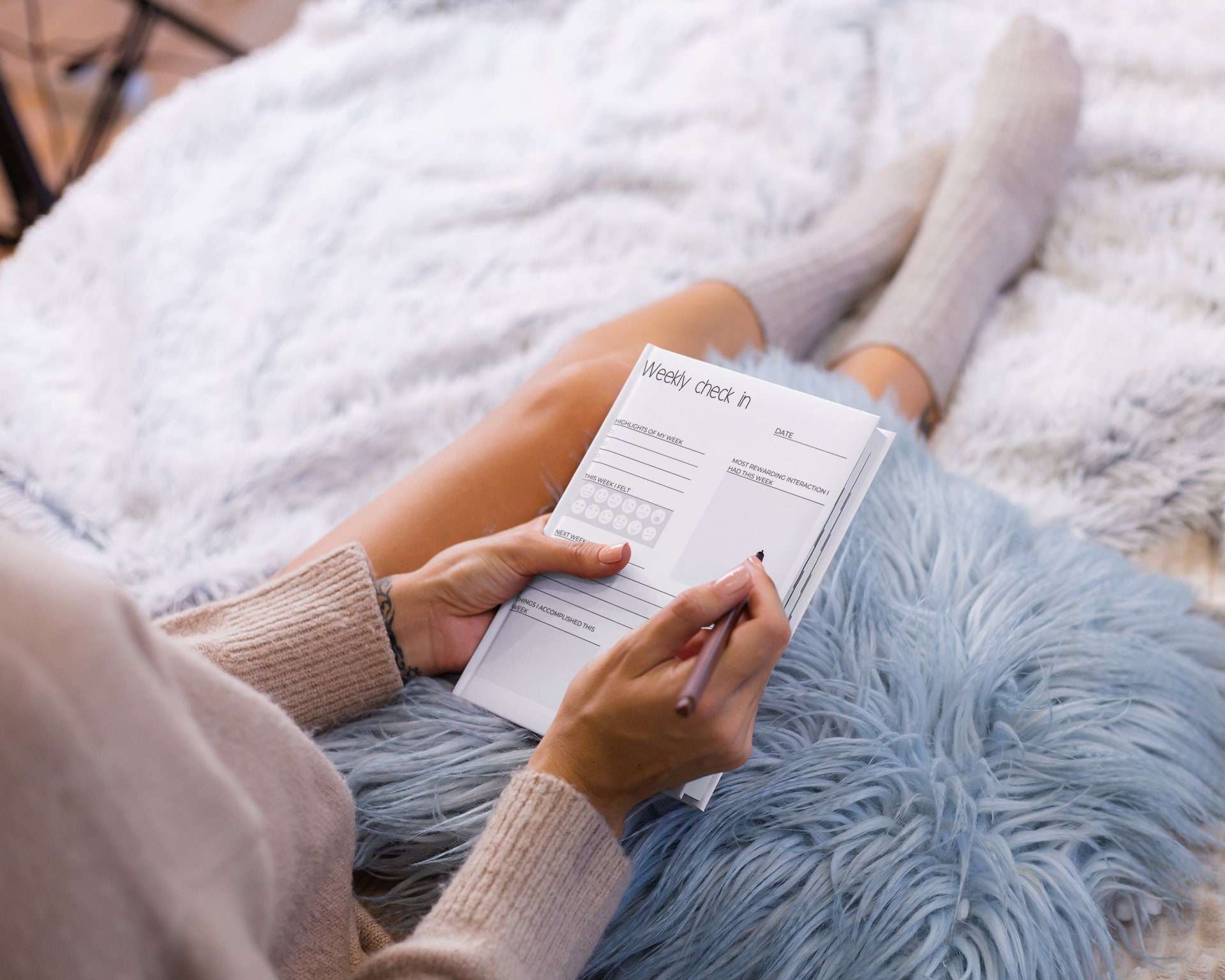 Weekly Check-in Journal. Digital Journals, Printable Journals, Goal ...