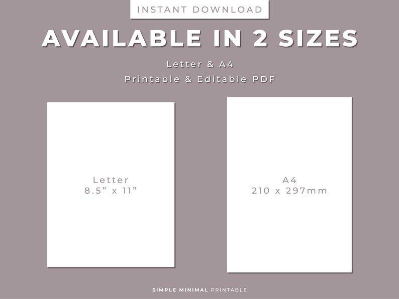 Yearly Task Planner Printable, Year-at-a-glance, Annual Perpetual ...