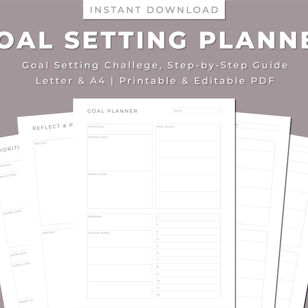 Goal Setting - Etsy