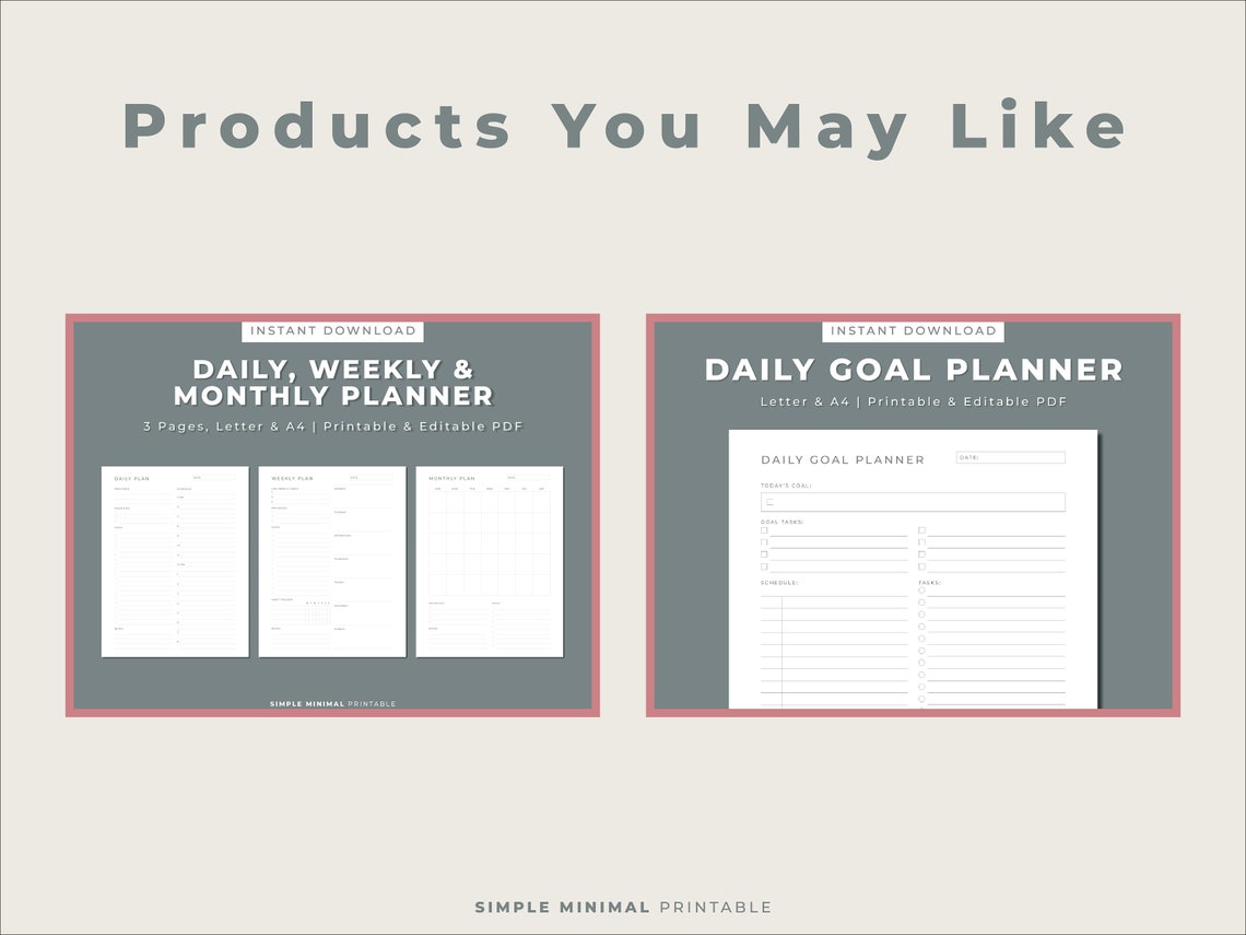 Monthly Dated Habit Tracker 31 Day Habit Tracker Template - Etsy