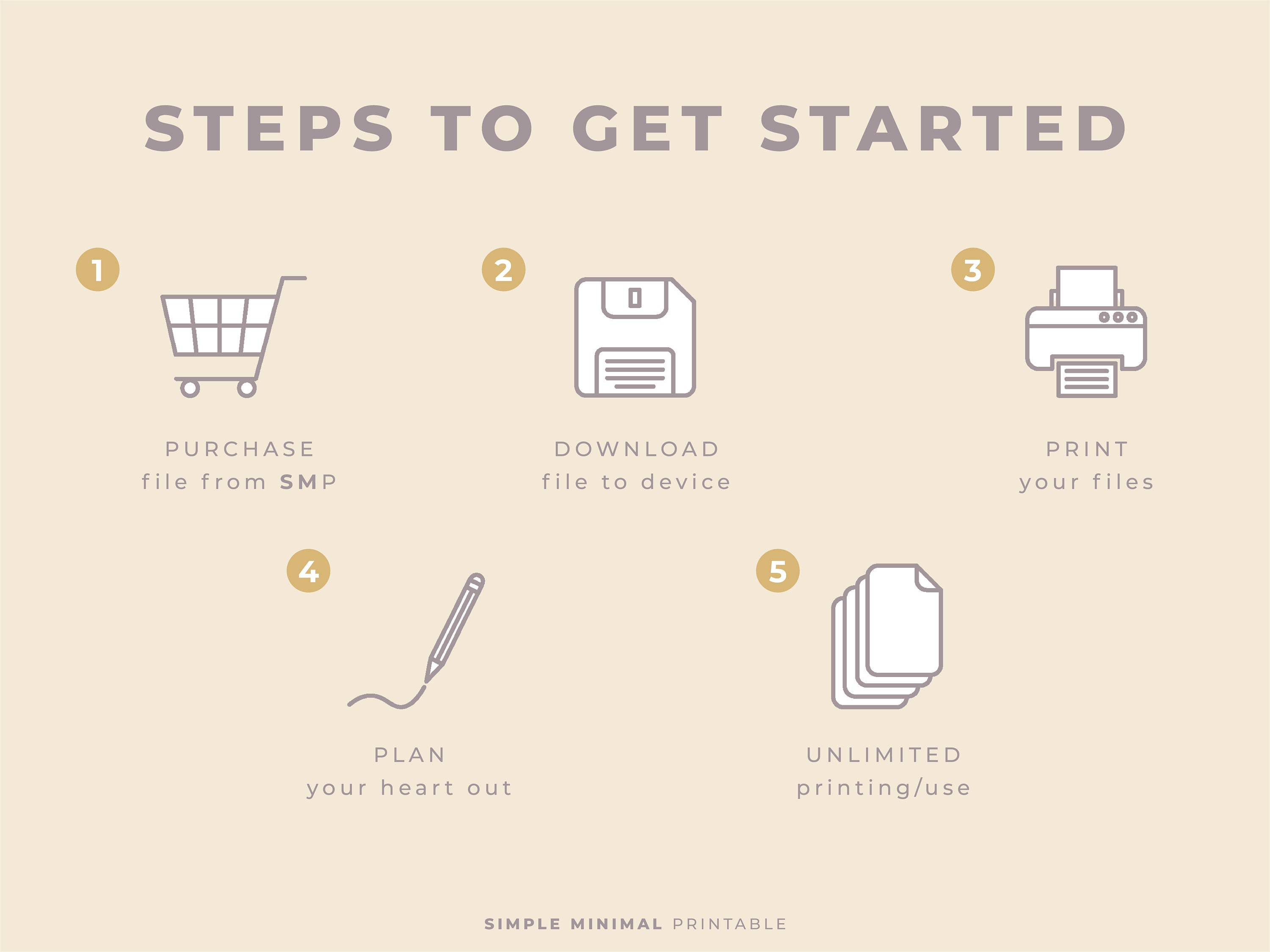 Monthly Simple Calendar Printable, Landscape, Template, Insert, Sun/mon ...