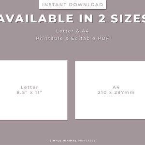 Monthly Simple Calendar Printable, Landscape, Template, Insert, Sun/mon ...