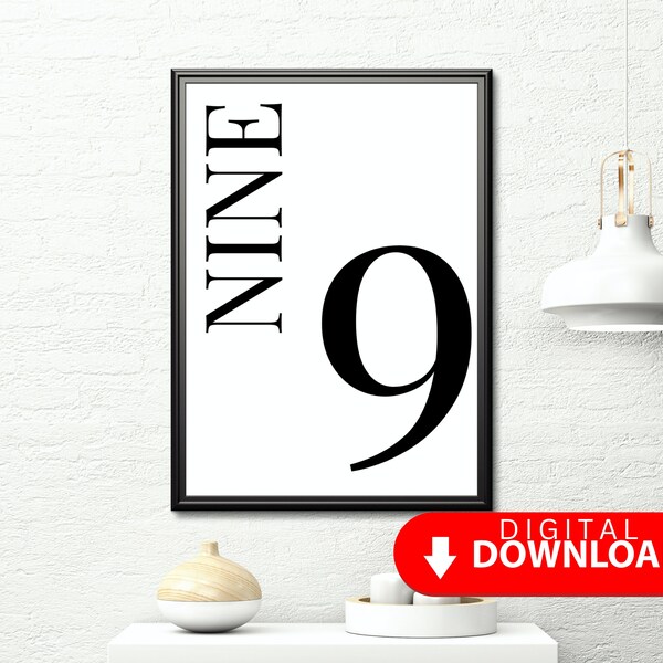 Table Number Quotes - Etsy