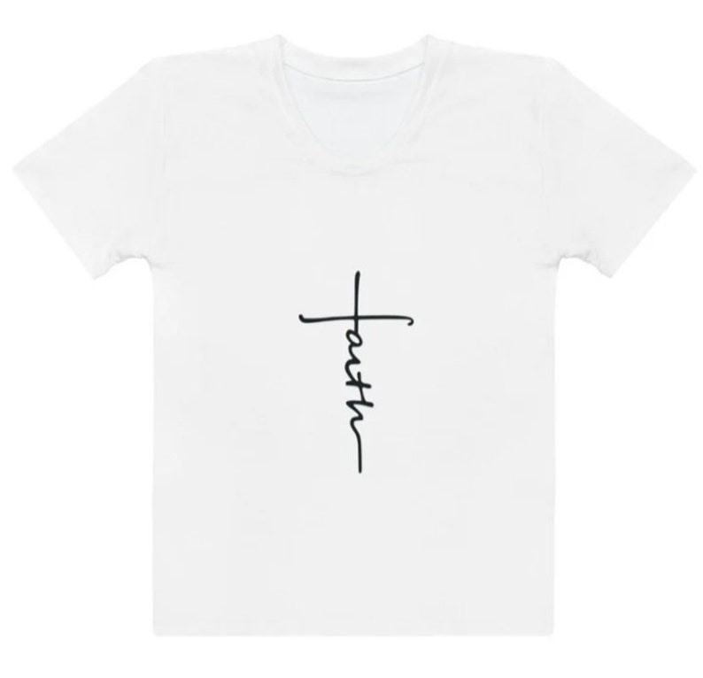 Vertical Faith Cross SVG, Faith Clipart, T-shirt Design, Png Jpg Pdf ...