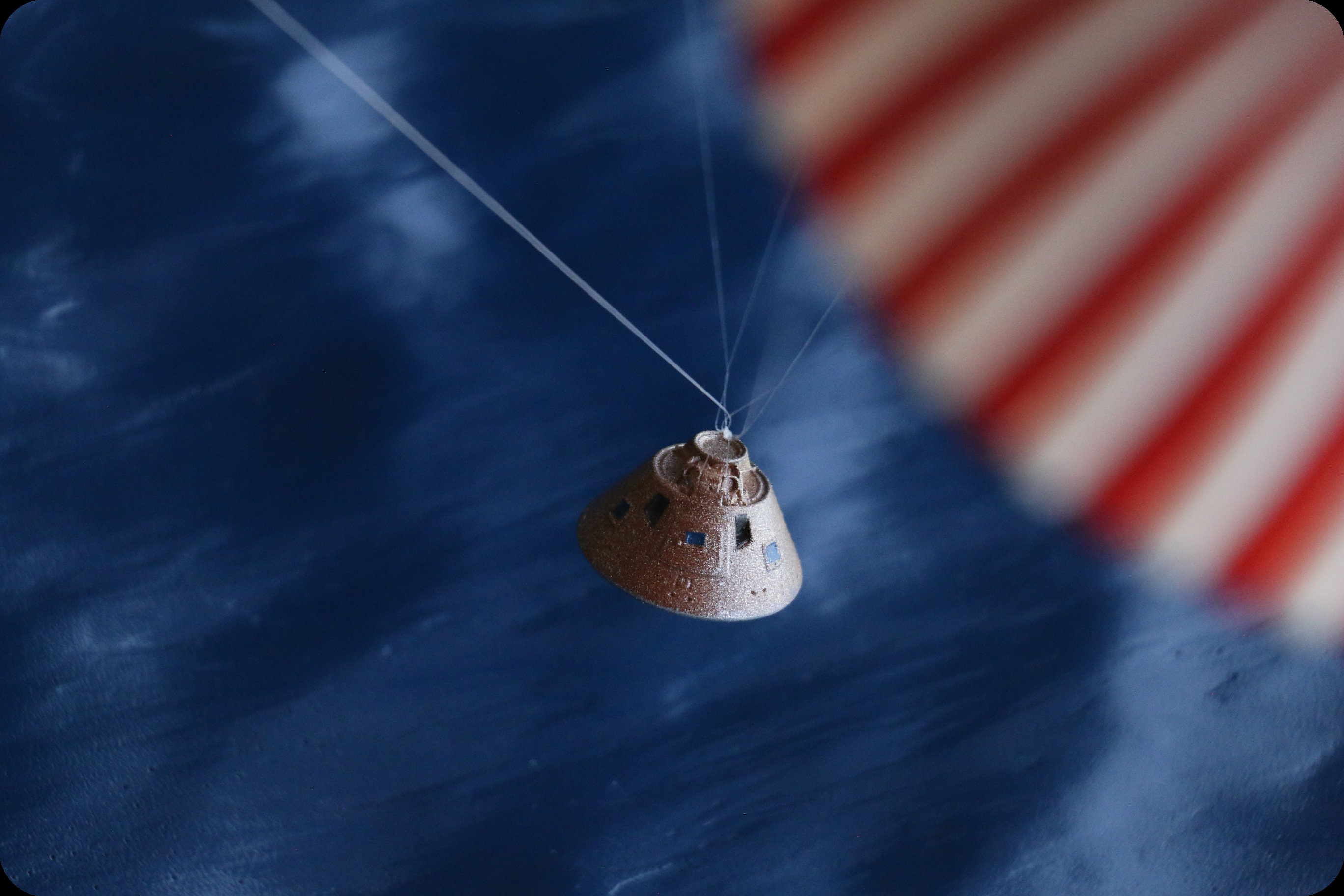 NASA Apollo 17 Returns to Earth. A 1:144 Scale Model Diorama ...