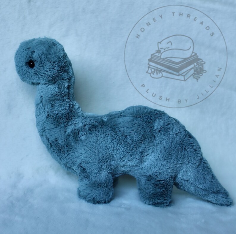 Dino Brontosaurus Plushie Sewing Pattern - Etsy