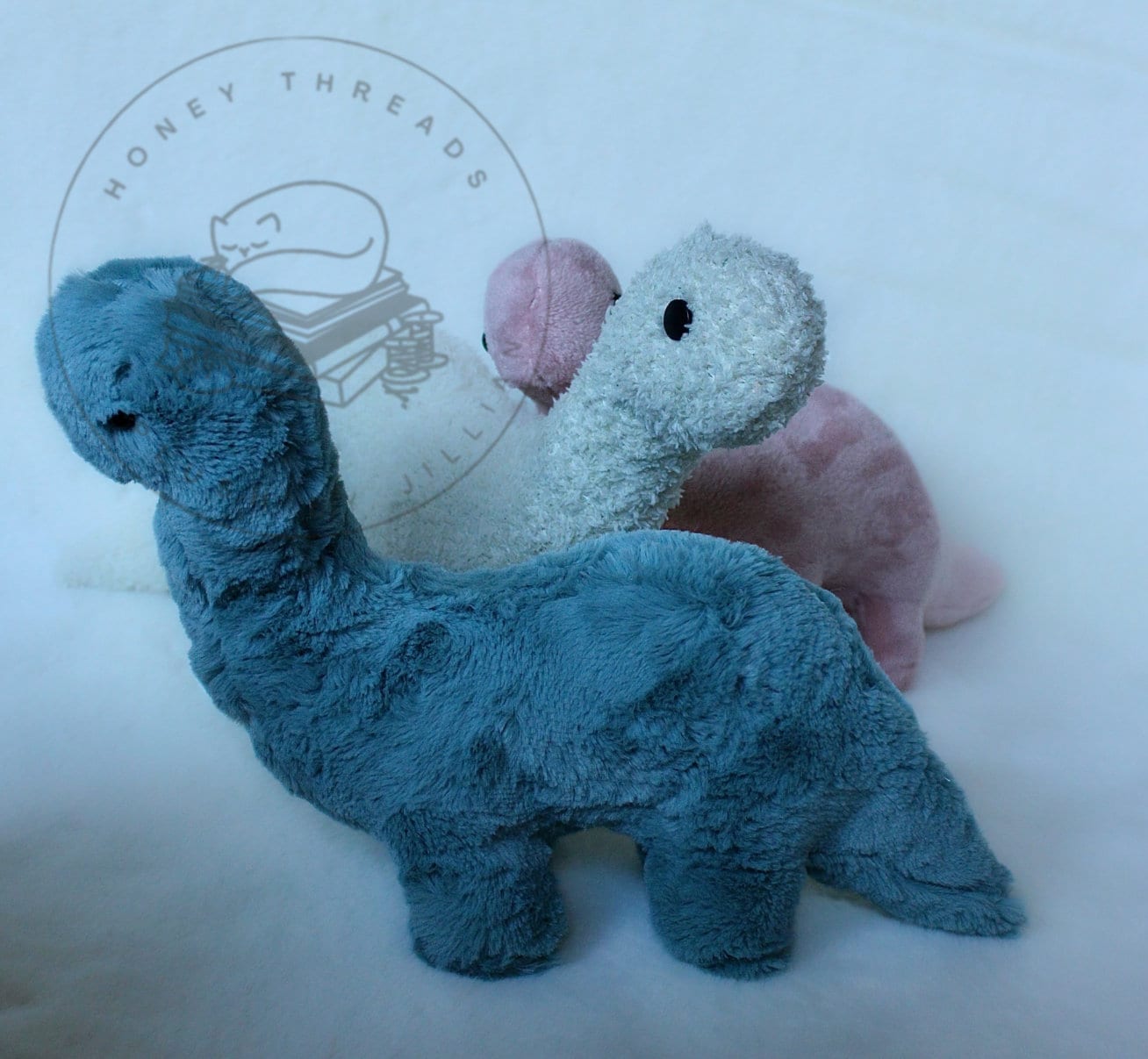 Dino Brontosaurus Plushie Sewing Pattern - Etsy