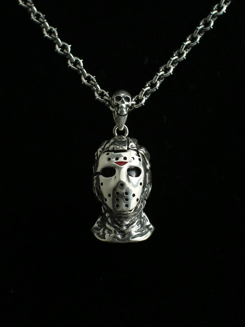 JASON Goes to HELL! 925 Sterling Silver Pendant Necklace - Etsy