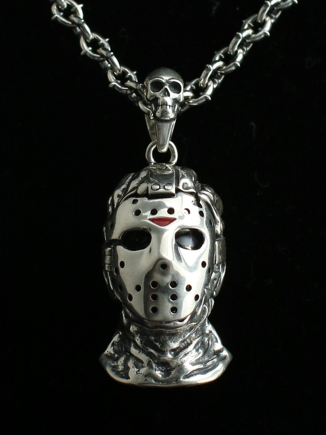 JASON Goes to HELL! 925 Sterling Silver Pendant Necklace - Etsy