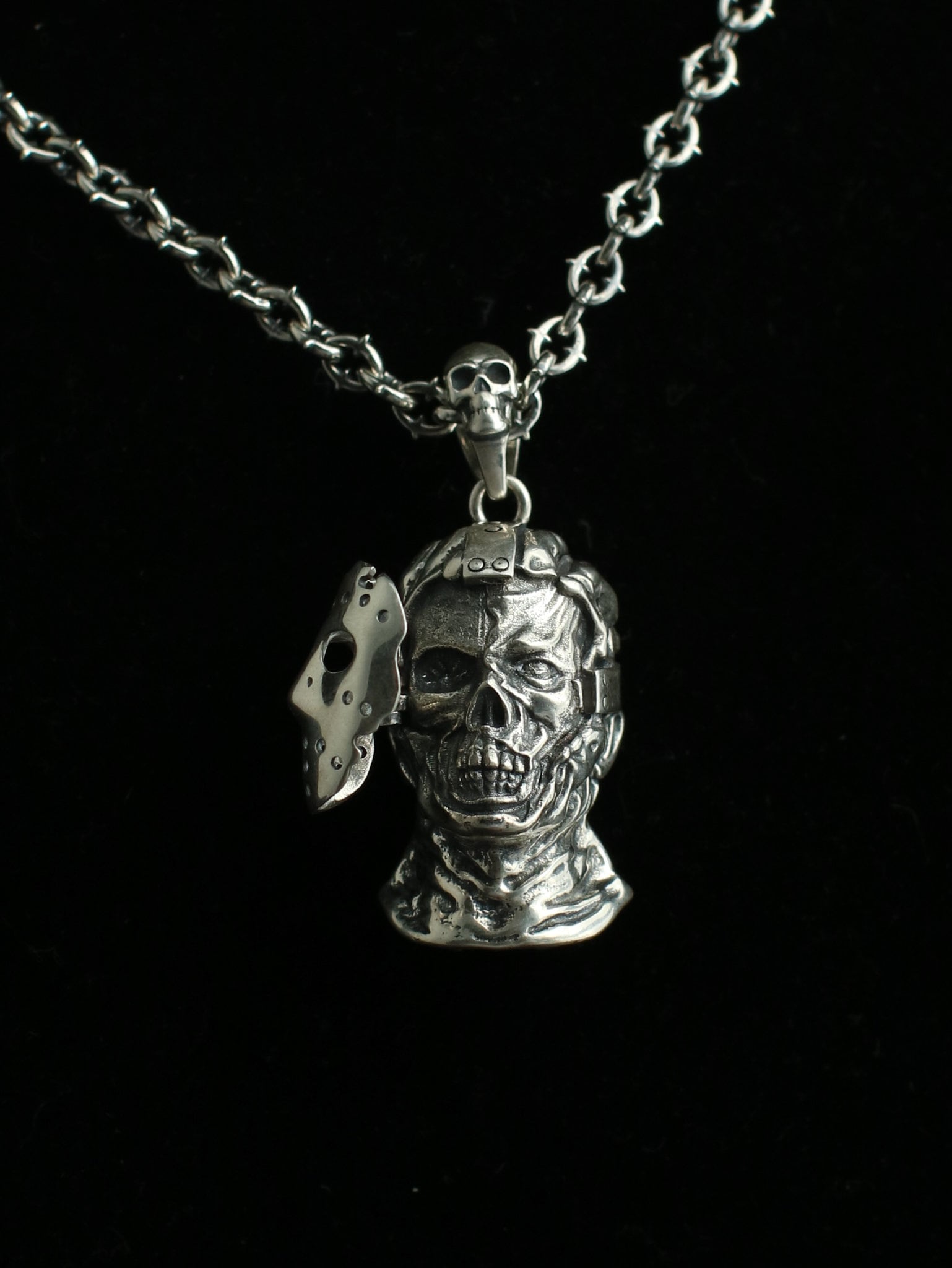 JASON Goes to HELL! 925 Sterling Silver Pendant Necklace - Etsy