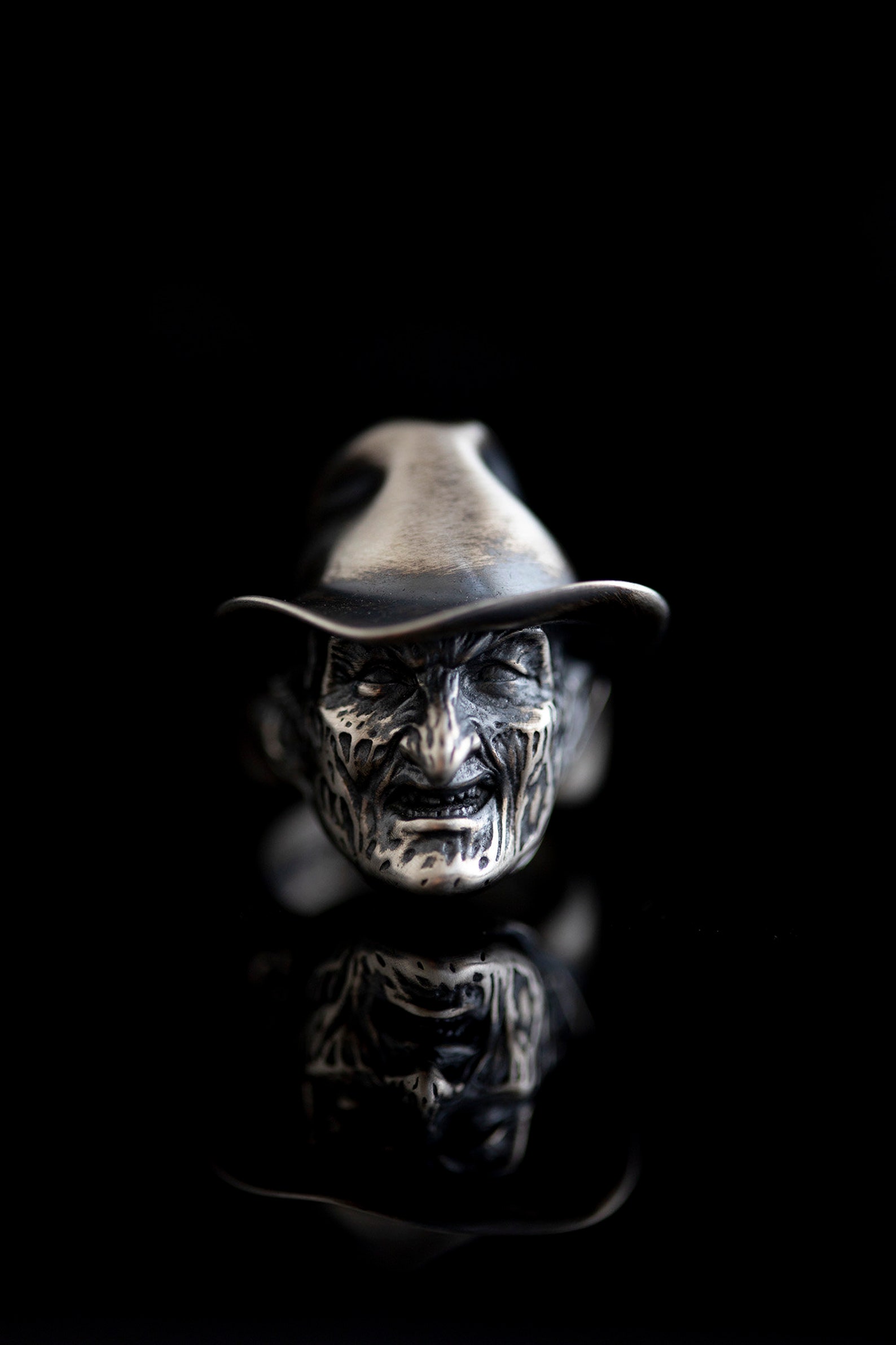 Freddy Krueger 925 Sterling Silver Horror Movie Ring - Etsy