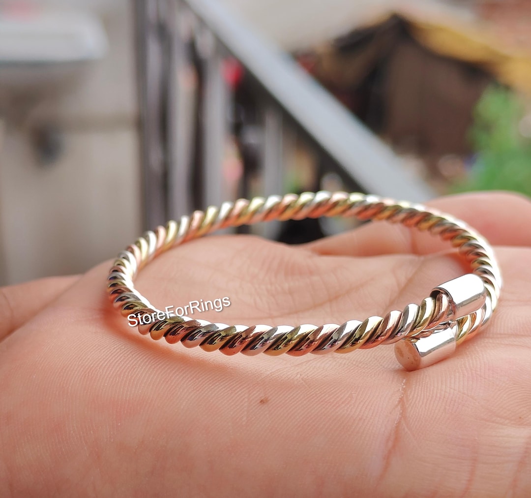 3 Metal Astrological Kriya Bangle, Yogananda Bangle, Kriya Kundalini ...