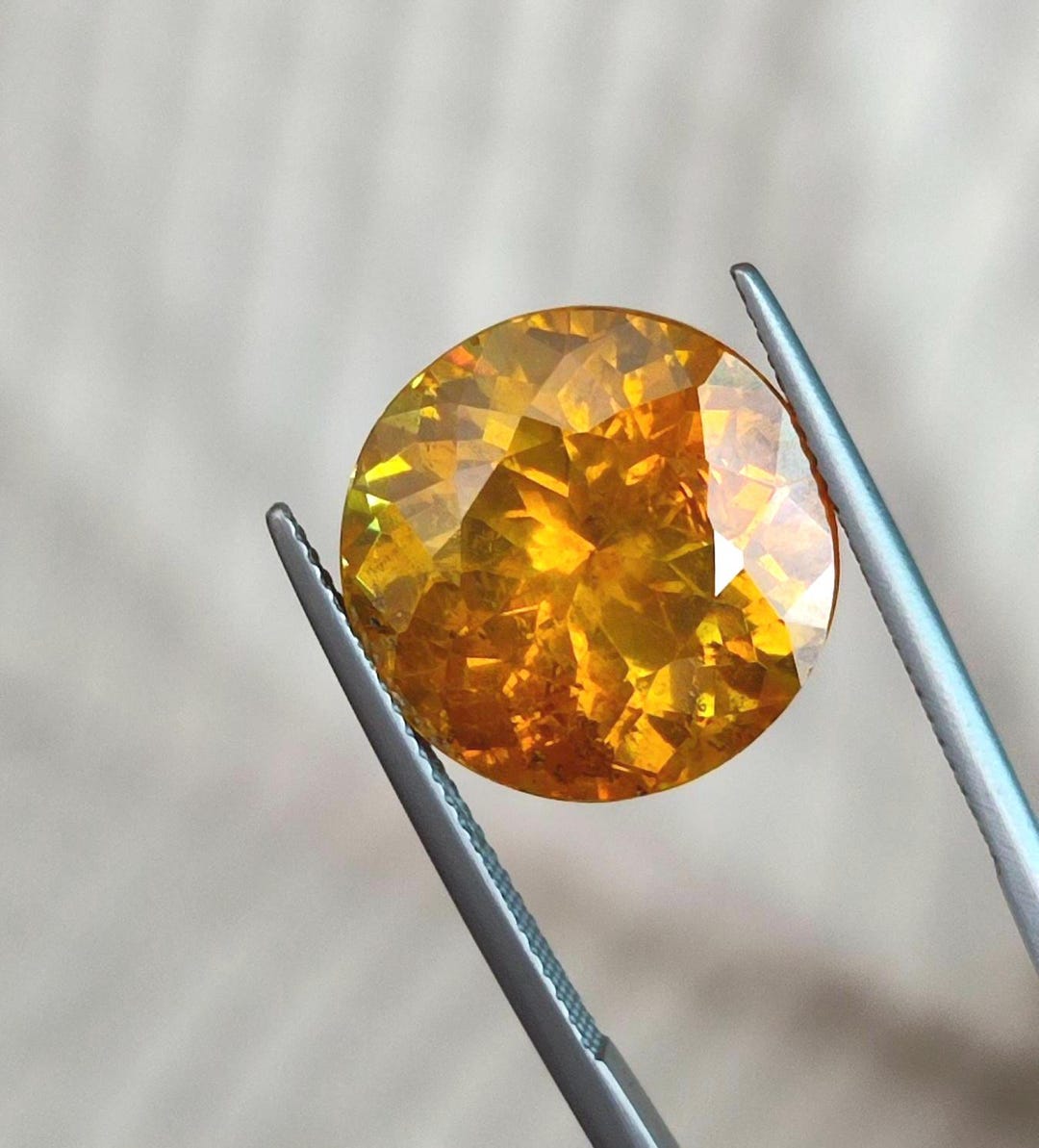 Yellow Sphalerite Certicficate 22.01 Ct Naturel (unheated) Rare Stone Spain Mining - Etsy