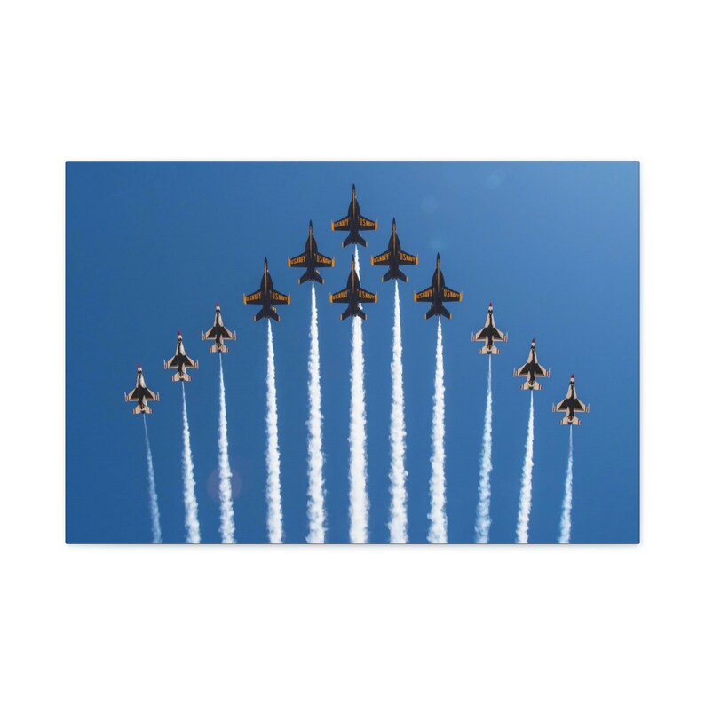 The Thunderbirds and Blue Angels Debut the Super Delta - Etsy
