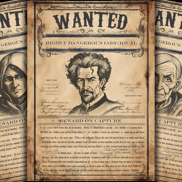 Dnd Wanted Poster - Etsy