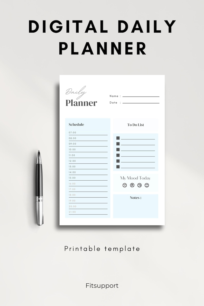 Planner + Tracker Bundle Printable, Weekly Succes Plan / Personal Life ...