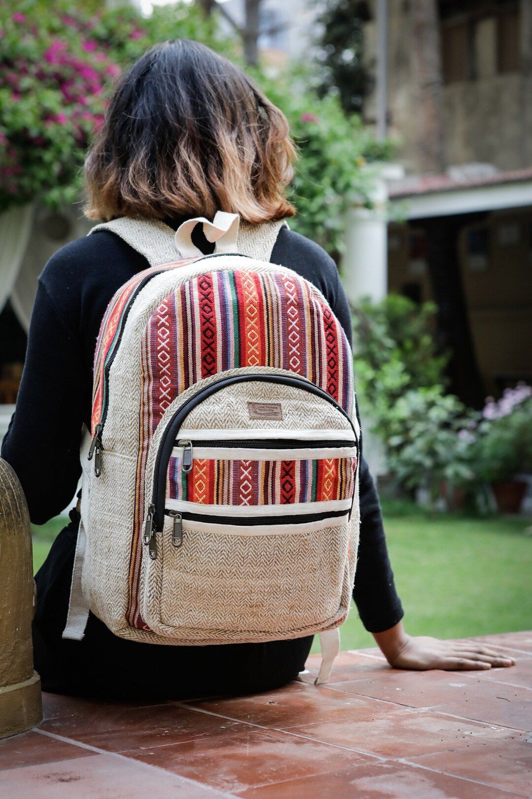Hemp Backpack Anand From Nepal, Made From Hemp From the Himalayas ...