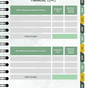 Editable & Printable Canva Template | Faith-based Budget Planner ...
