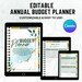 Editable & Printable Canva Template | Faith-based Budget Planner ...