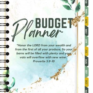 Editable & Printable Canva Template | Faith-based Budget Planner ...