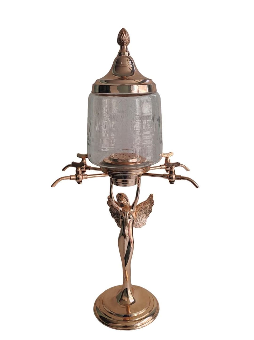 Castle Antiques New Handmade Copper Fairy Absinthe Fountain | 4 Spout ...