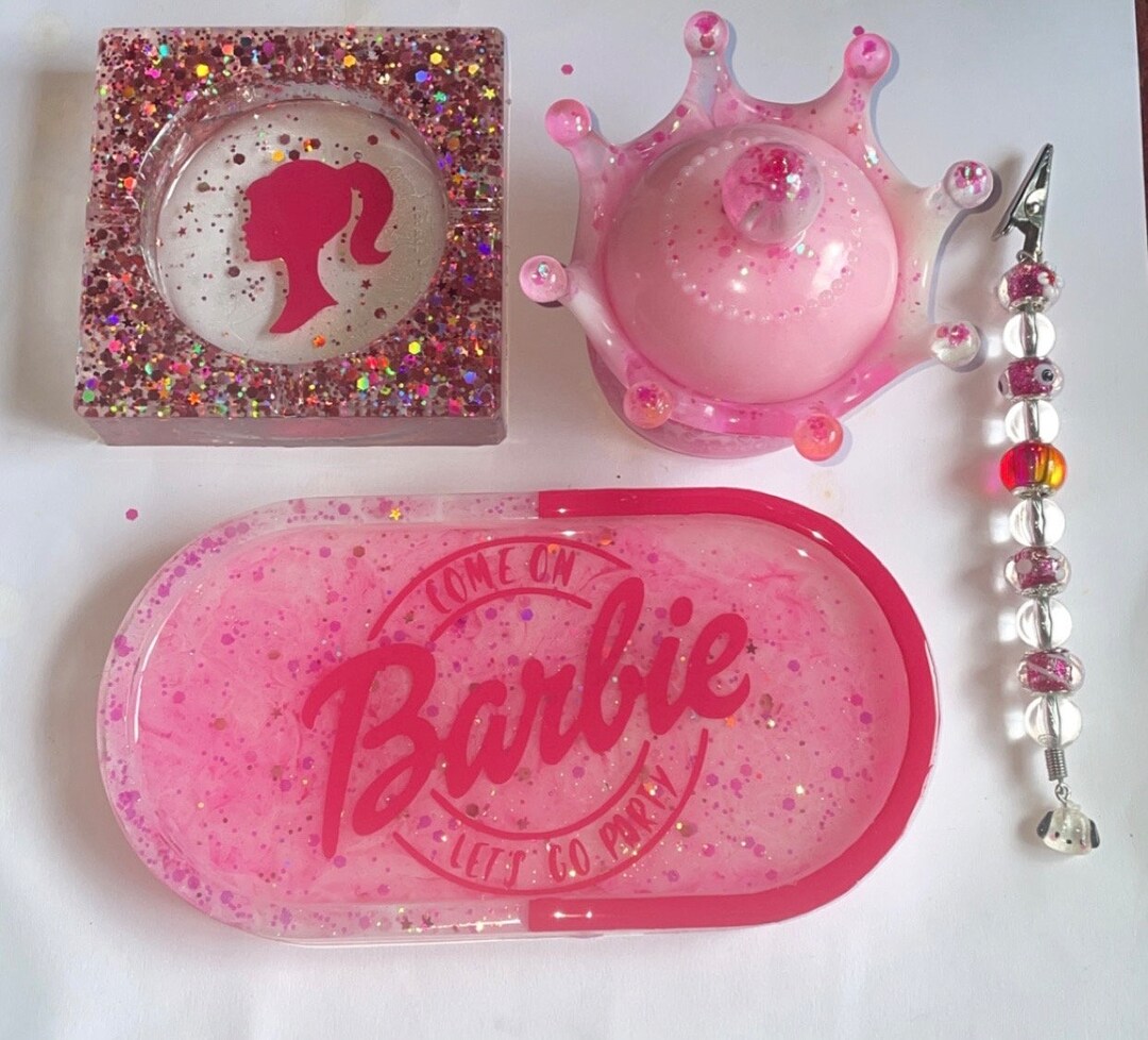 Barbie Tray Set - Etsy