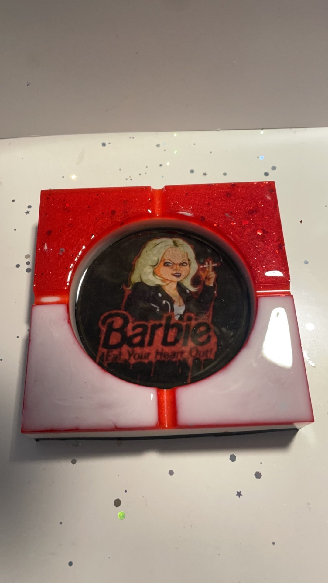 Barbie Eat Your Heart Out XL Ashtray - Etsy