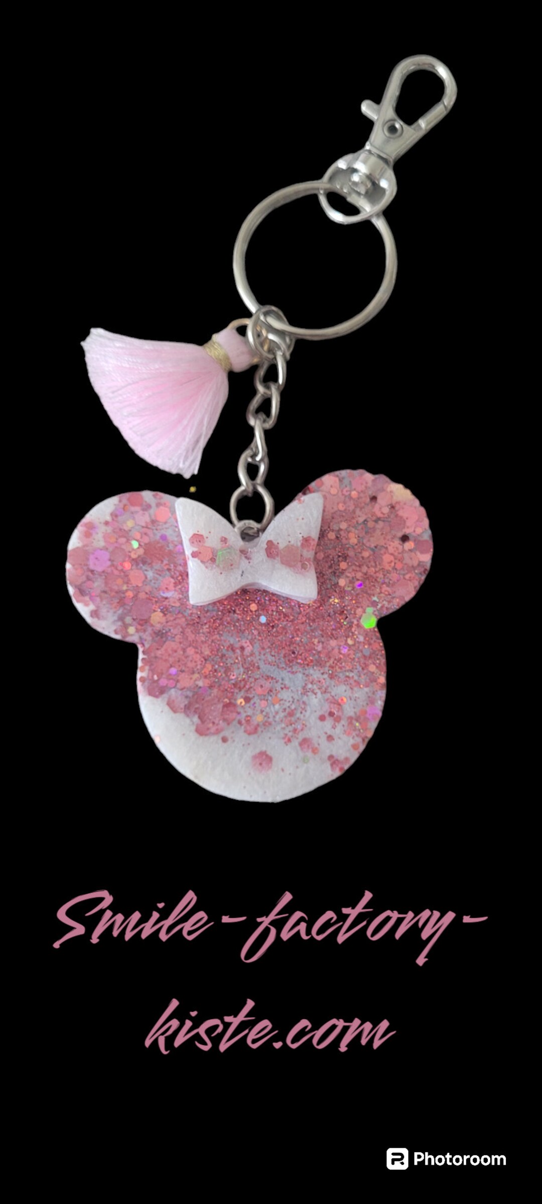 Minnie Keychain/personalized Keychain/keychain With Name/minnie Mouse ...