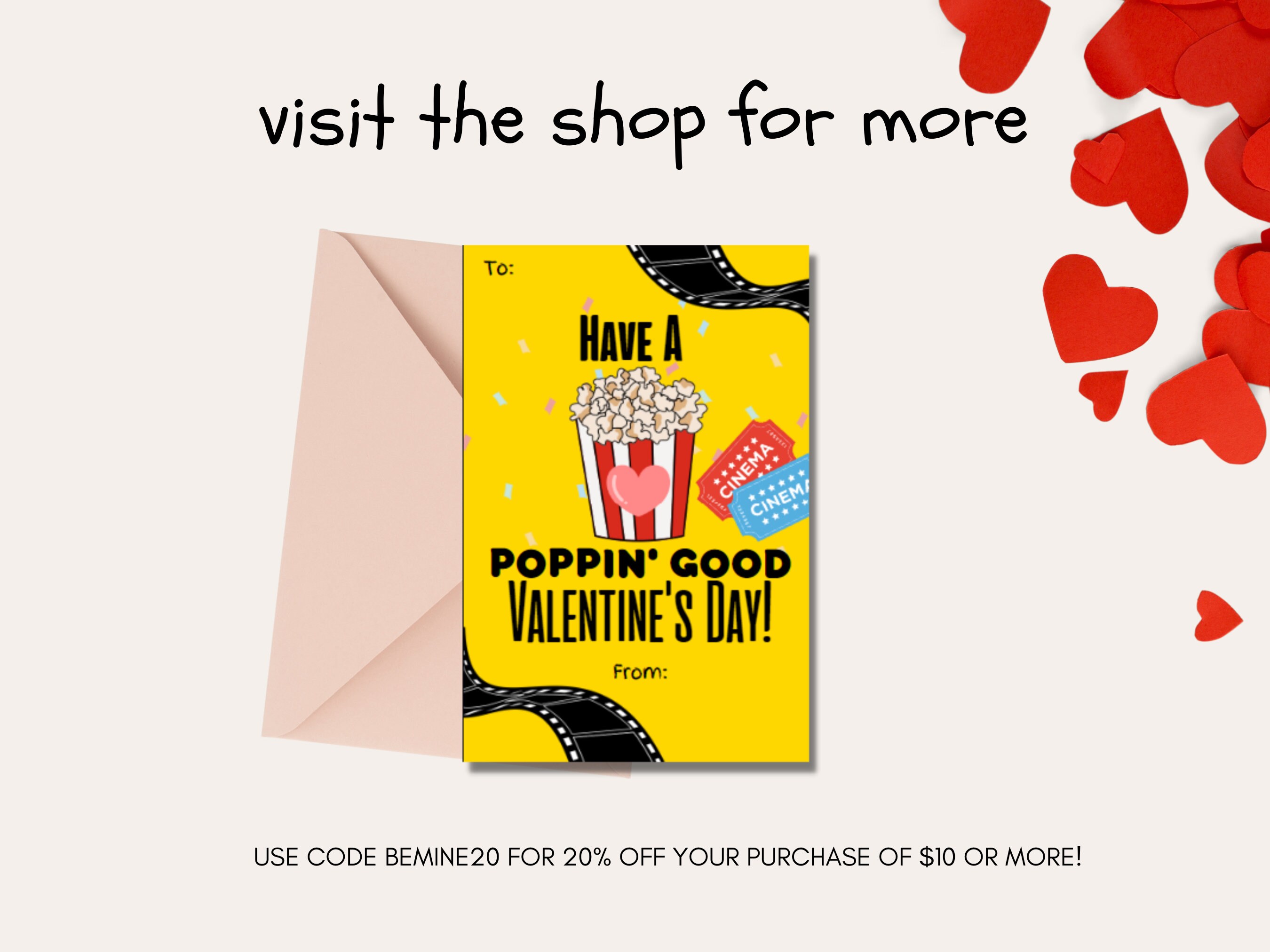 Printable Valentine Cards for Kids, Instant Download Valentine's Day ...