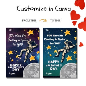 Printable Valentine Cards for Kids, Instant Download Valentine's Day ...