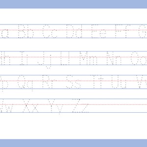 Alphabet Letter Trace - 3 PACK - Etsy