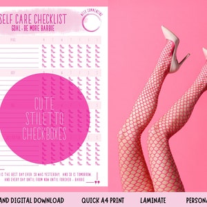 Barbie Inspired Self Care Checklist | Mind, Body, Soul, & Fun Weekly ...