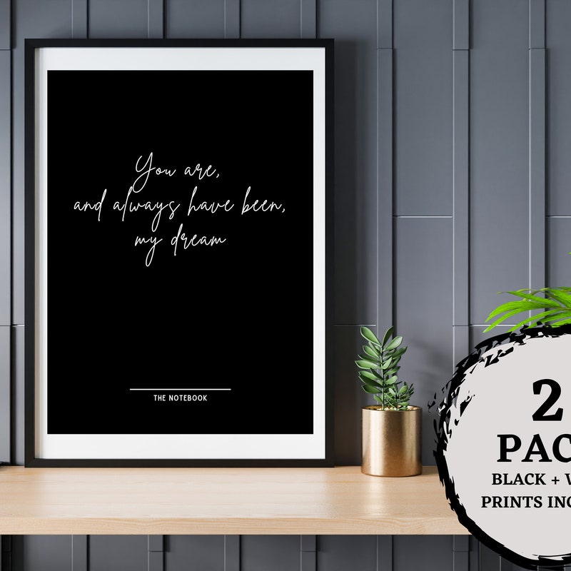 The Notebook Movie - Etsy