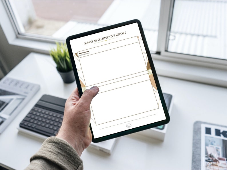 Agile Scrum Sprint Retrospective Kit | Sprint Retrospective Meeting ...