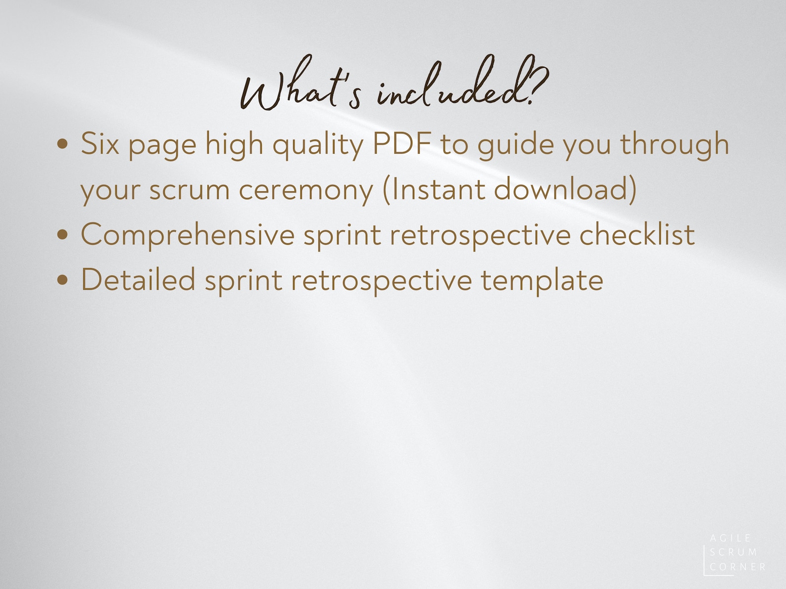 Agile Scrum Sprint Retrospective Kit | Sprint Retrospective Meeting ...