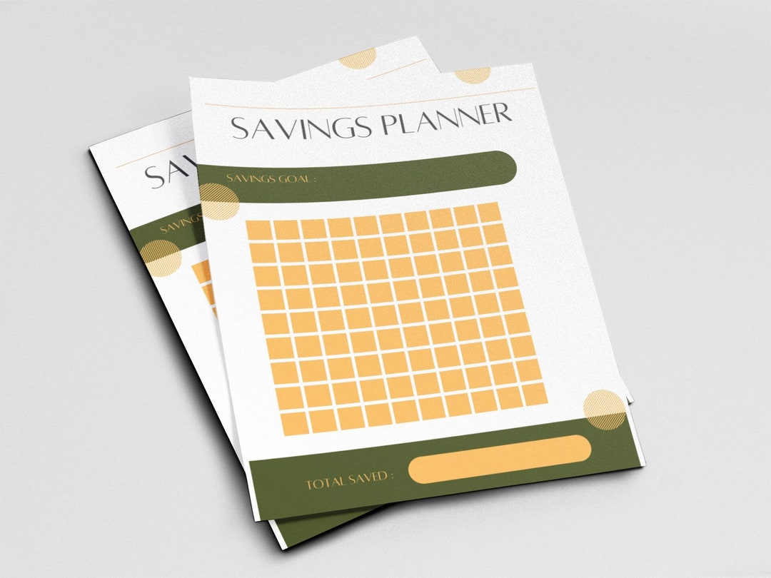 Savings Planner| Money Tracker| 2023| Savings Organizer|digital ...
