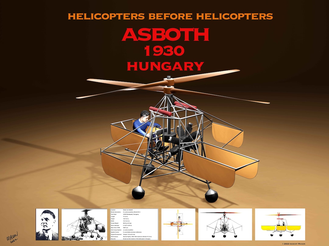 Aircraft Canvas Wall Art Helicopter Color Print Poster Aviation Art by ...