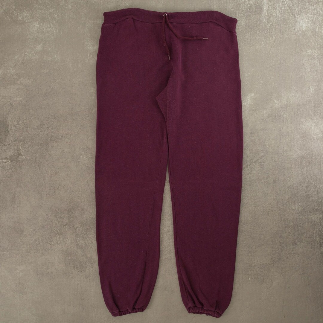 Vintage 1980s Cuffed Sweatpants USA Made Large Red - Etsy